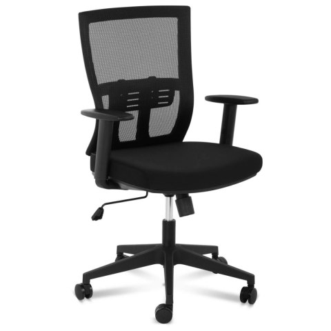 Krzesło fotel biurowy ergonomiczny z oparciem siatkowym i podparciem ...